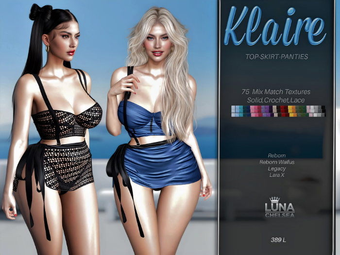 Second Life Marketplace - Klaire Outfit,